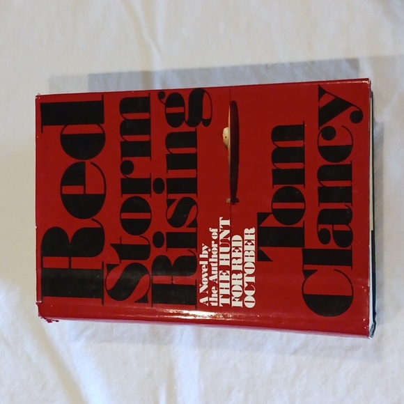 Other | 1st Edition Tom Clancy Red Storm Rising Hardcover Book | Poshmark